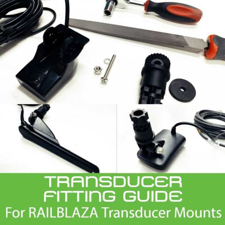 RAILBLAZA Transducer Mount Fitting Guide - Lowrance | Garmin ...